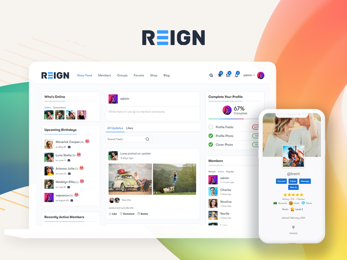 WordPress themes for Agencies: Top 12 picks - reigntheme.com